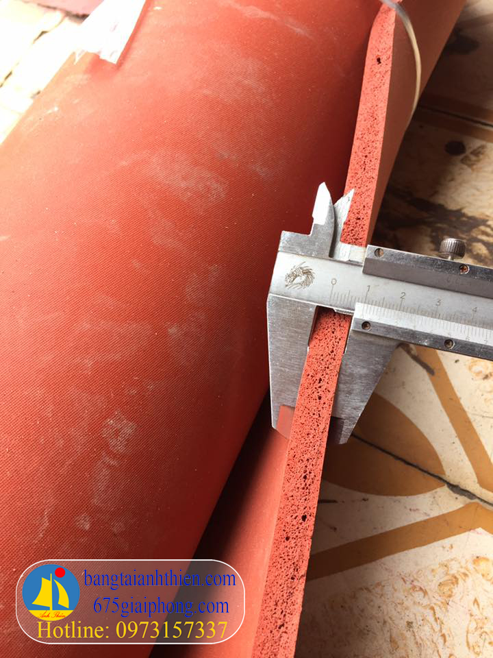 Silicone đỏ chịu nhiệt cao dày 15mm tại 707 giải phóng hn